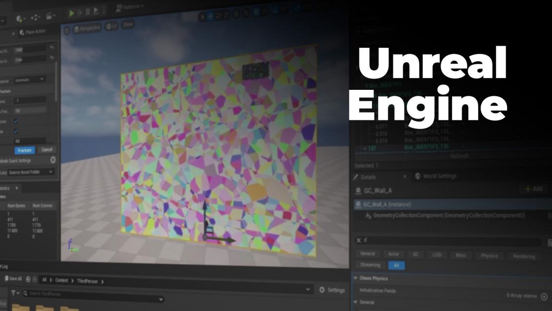 VFX dans Unreal Engine - Découvrez Chaos pour des effets visuels saisissants
